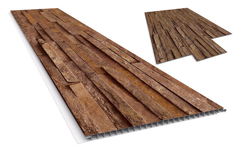 Tabla de PVC DISEÑOS REVID IMITACIÓN LADRILLO/PIEDRA 6MTS 10MM – TODO ...